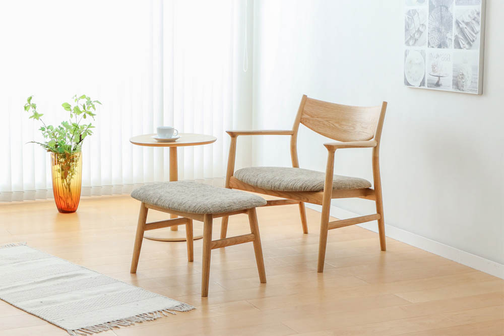 旭川家具 カンディハウス CONDE HOUSE KAMUY カムイ リビング イージーチェアー | 無垢にこだわる旭川家具・飛騨家具の専門店 ...
