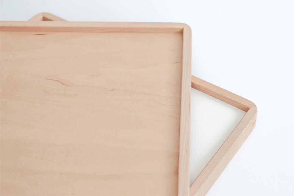 Asahikawa furniture cosine Tray table | 無垢にこだわる旭川家具・飛騨家具の専門店 | MUKU工房