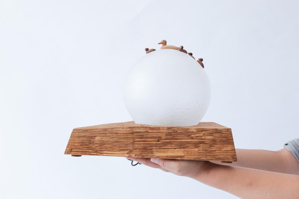 Asahikawa craft Hayami Kenji Akari Moon of bird | 無垢にこだわる旭川家具・飛騨家具の専門店 ...