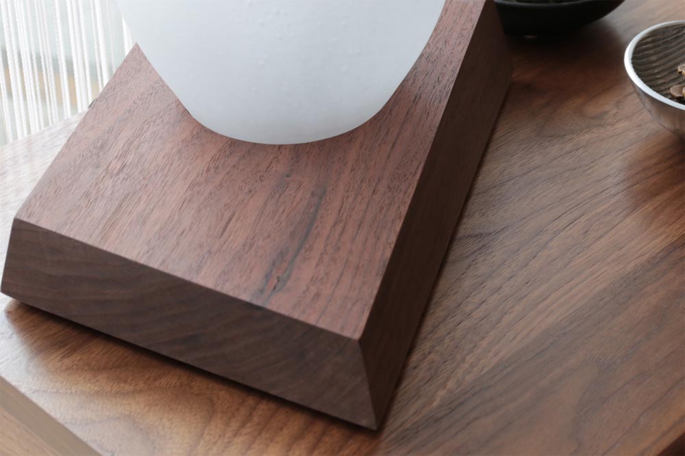 Asahikawa craft Hayami Kenji Akari Moon fo bird Picidae | MUKU工房