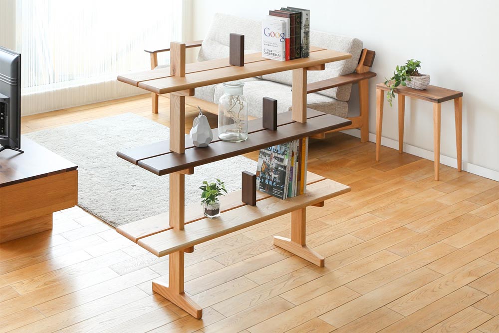 飛騨家具 イバタインテリア ibata interior Sign サイン シェルフ | 無垢にこだわる旭川家具・飛騨家具の専門店 | MUKU工房