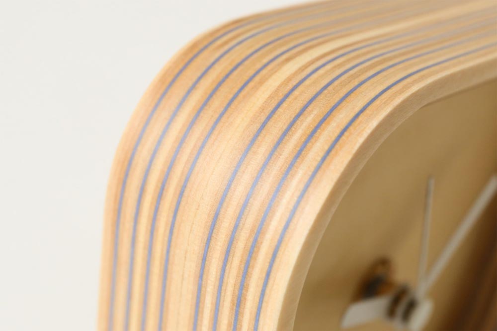 旭川クラフト プライウッドラボラトリー PLYWOOD laboratory クロック ローテーション | 無垢にこだわる旭川家具・飛騨家具の ...
