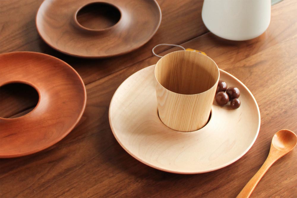 Asahikawa craft Studio Takahashi Kakudo Bagel plate | 無垢にこだわる旭川家具・飛騨家具の ...