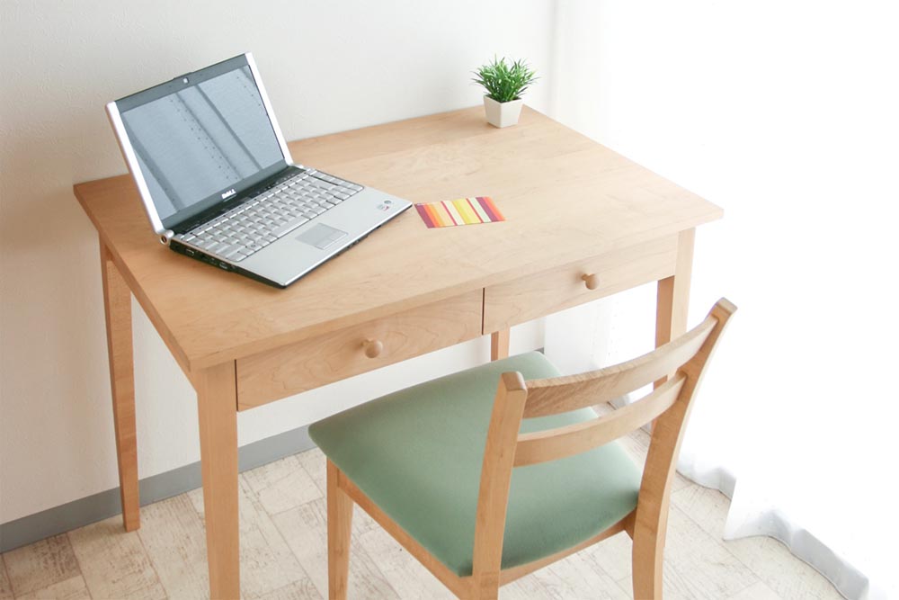 旭川家具 山岡木材工業 SALLY サリー デスク | MUKU工房